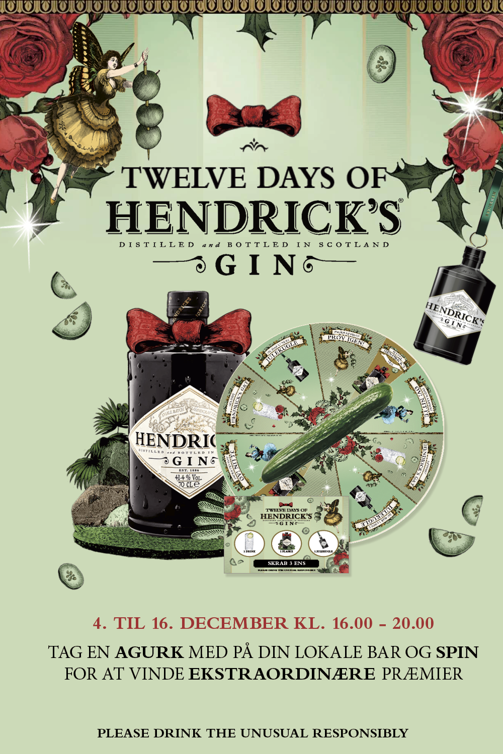 12 Days of Hendrick's – shake-it.dk